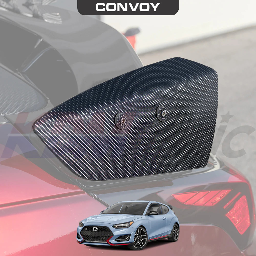 Convoy Hyundai Veloster N Spoiler Side Wing Plates V3 - GenRacer