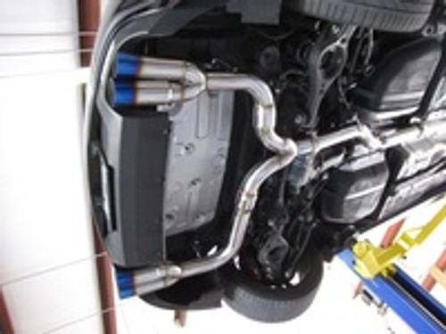 ISR Formerly ISIS Performance Street Exhaust Hyundai Genesis Coupe 3.8L V6 09 Burnt Tips IS ST GEN38