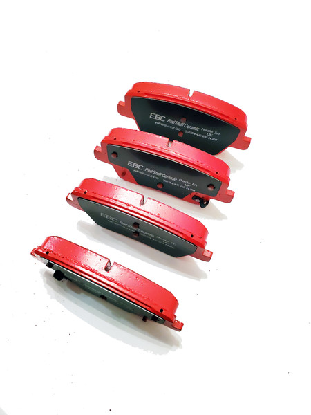 EBC Brakes Red Stuff Rear Brake Pads - Hyundai Veloster N & ELANTRA N ...