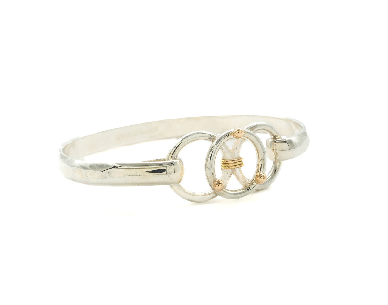 Trifecta, Silver & 14k, 5mm - Sonya Ltd