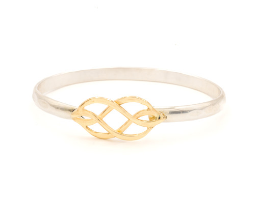 Arabesque, Silver & 14k, 5mm - Sonya Ltd