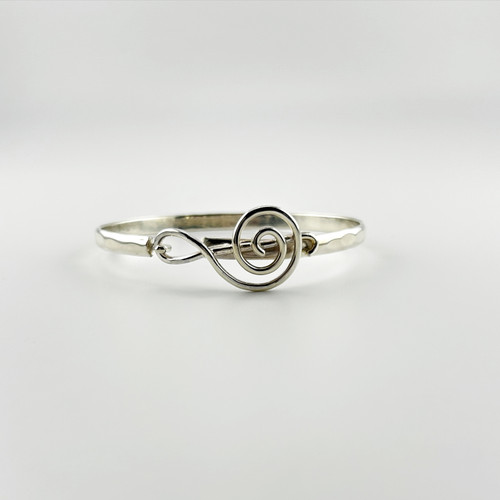 Treble Clef, Silver, 5MM - Sonya Ltd