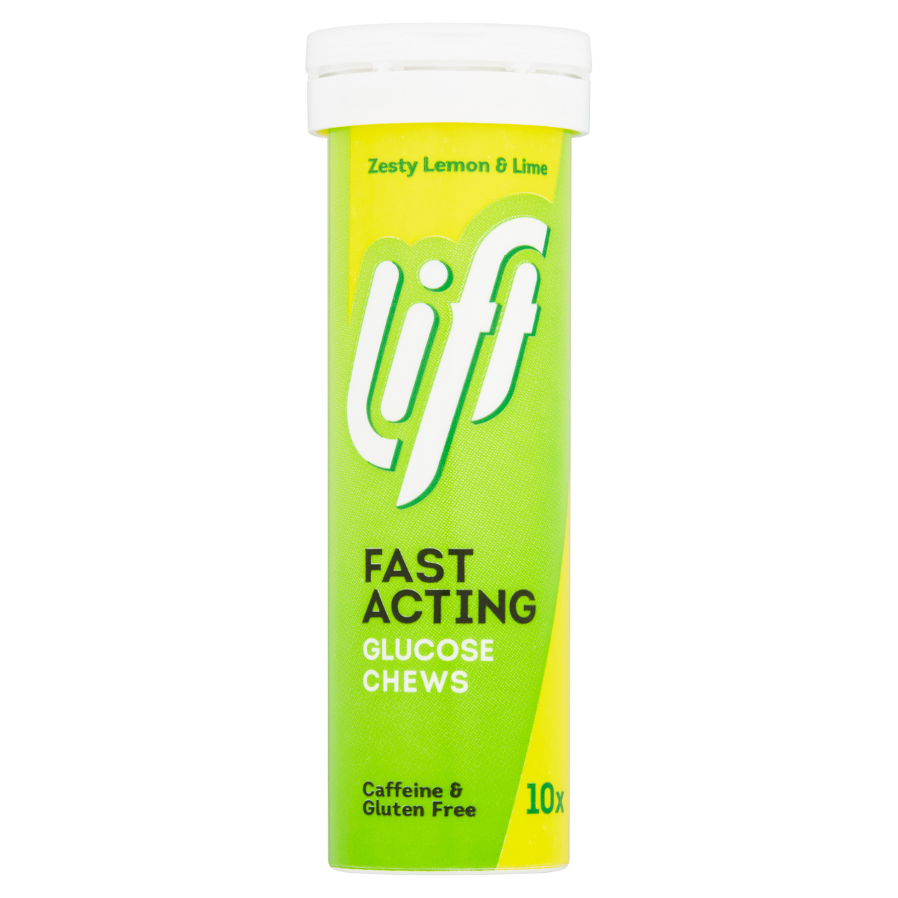 Lift Glucose Chewable Tablets - Lemon & Lime 10's