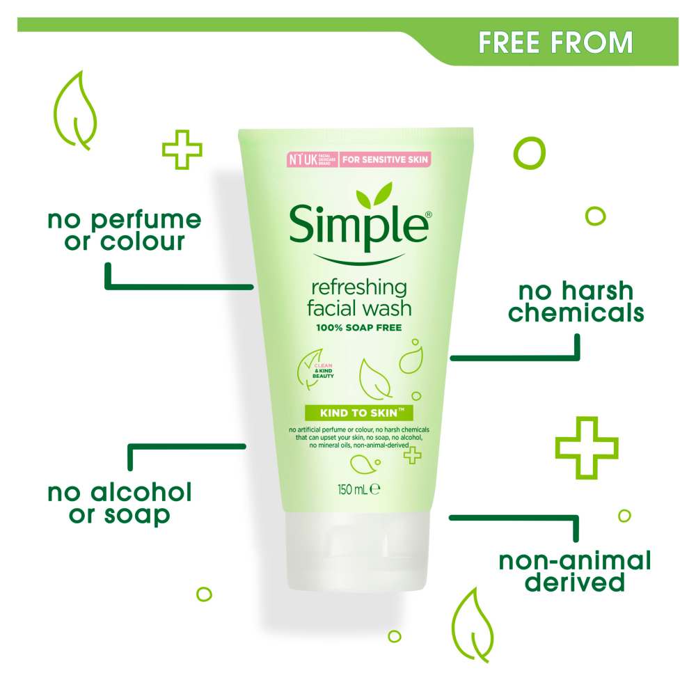 Simple Refresh Facial Wash Gel 150ml
