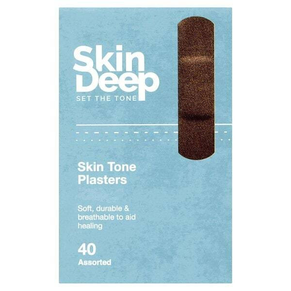 Skin Deep Skin Tone Plaster Dark 40 pack