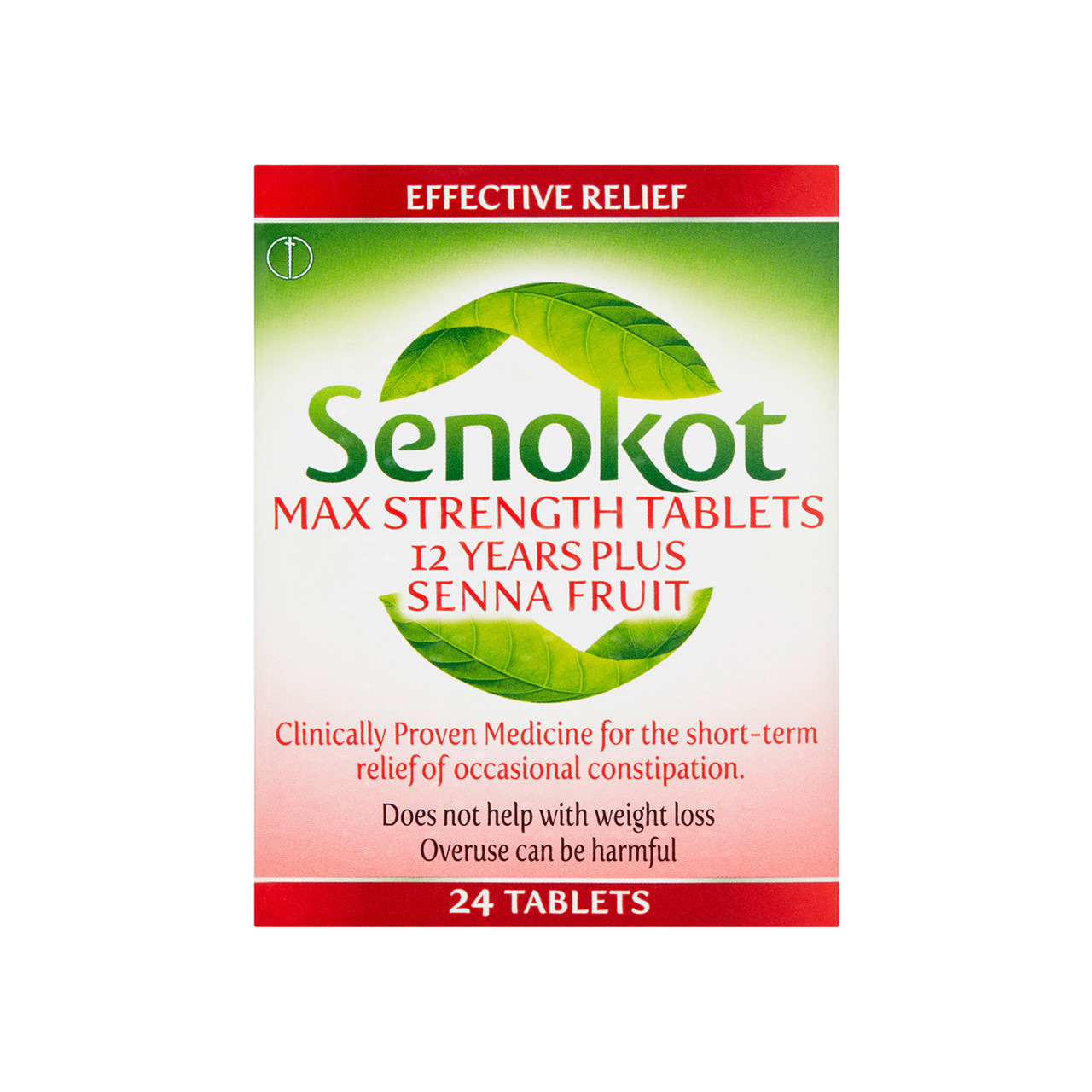 Senokot Max Strength Tablets 12 Years Plus 24s