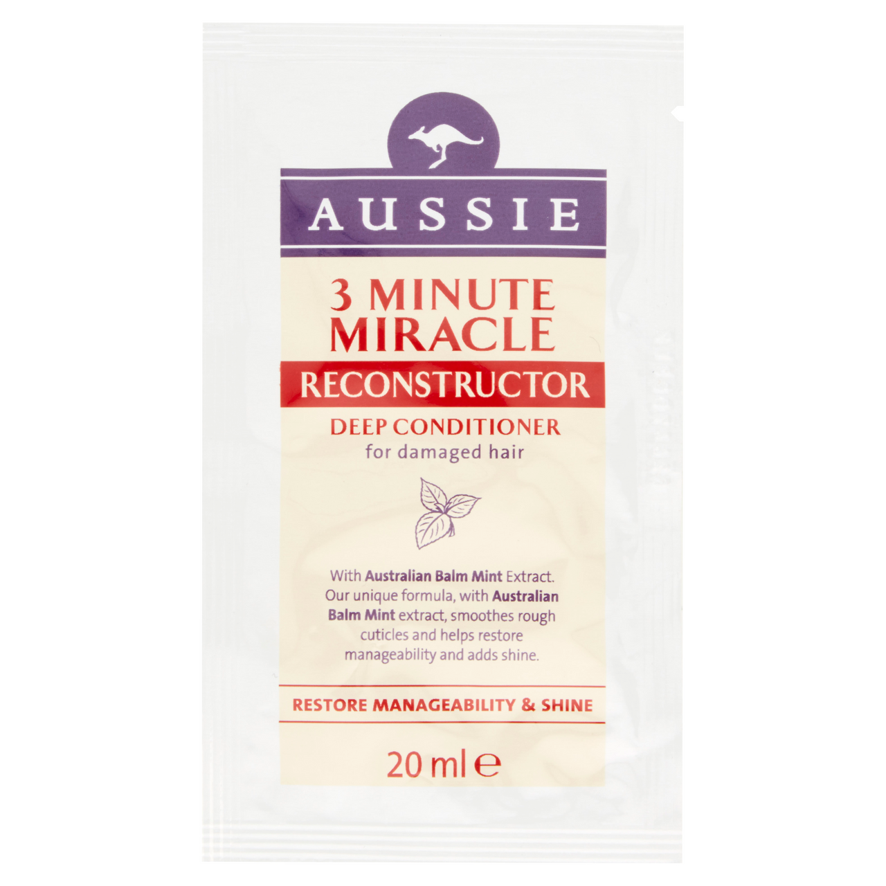 Aussie 3 Minute Miracle Deep Treatment 20ml
