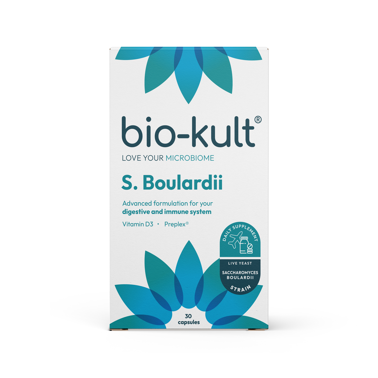 Bio-Kult Saccharomyces Boulardii Gut Supplement 30 Capsules