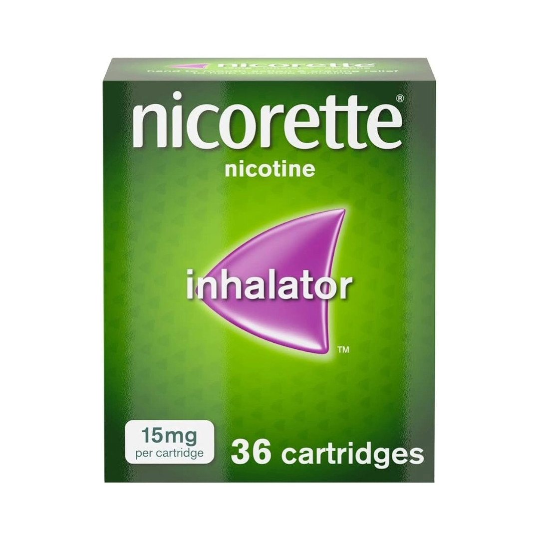Nicorette 15mg Inhalator with Mouthpiece 36s