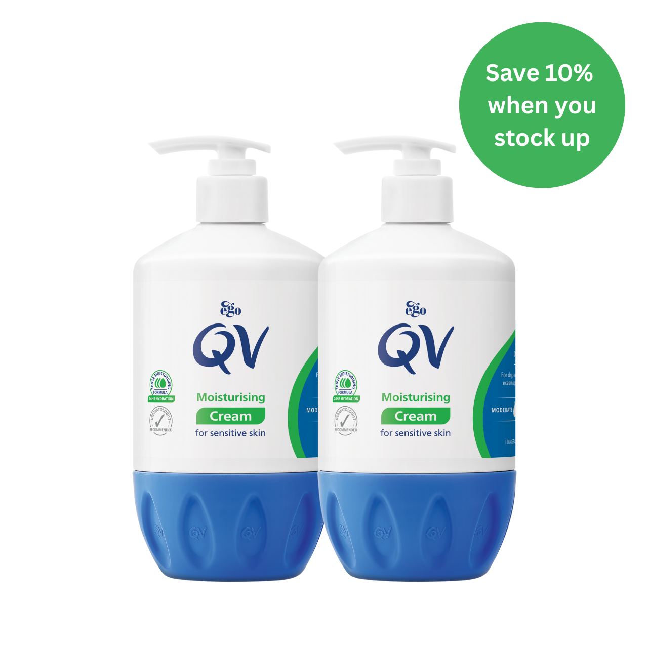 QV Moisturising Cream Bundle | Well Pharmacy