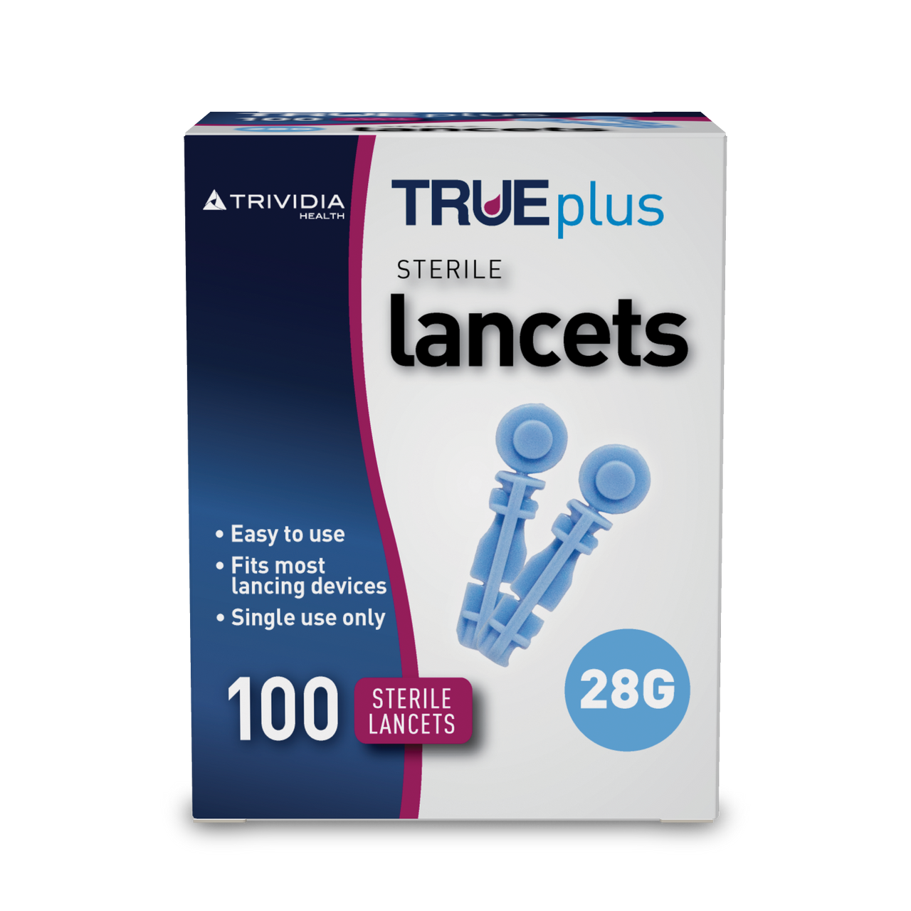 Trividia Health TRUEplus Lancets 28g 100