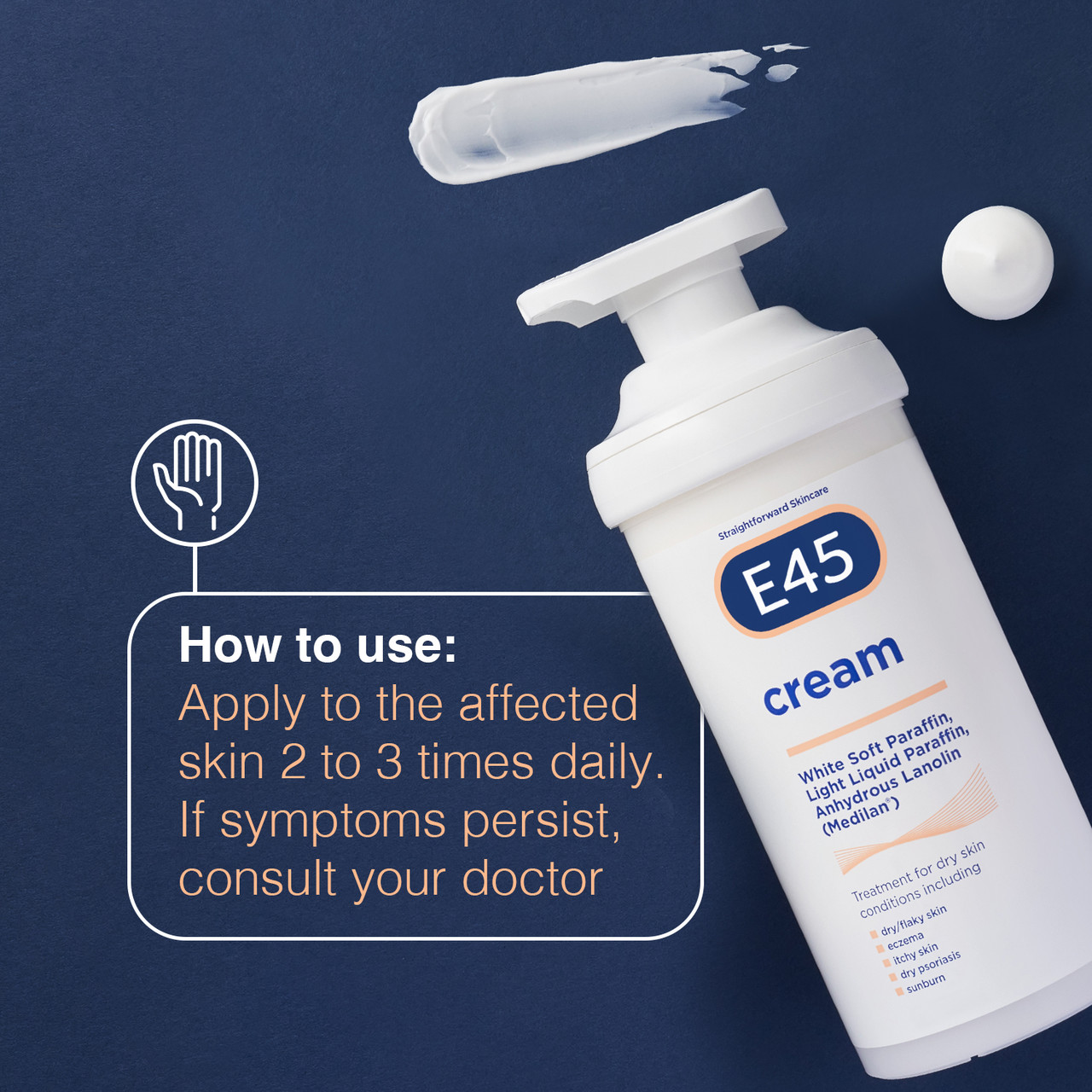 E45 Cream 500g