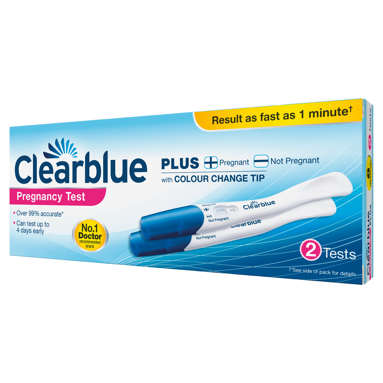 Clearblue Plus Pregnancy Tests Double Pack