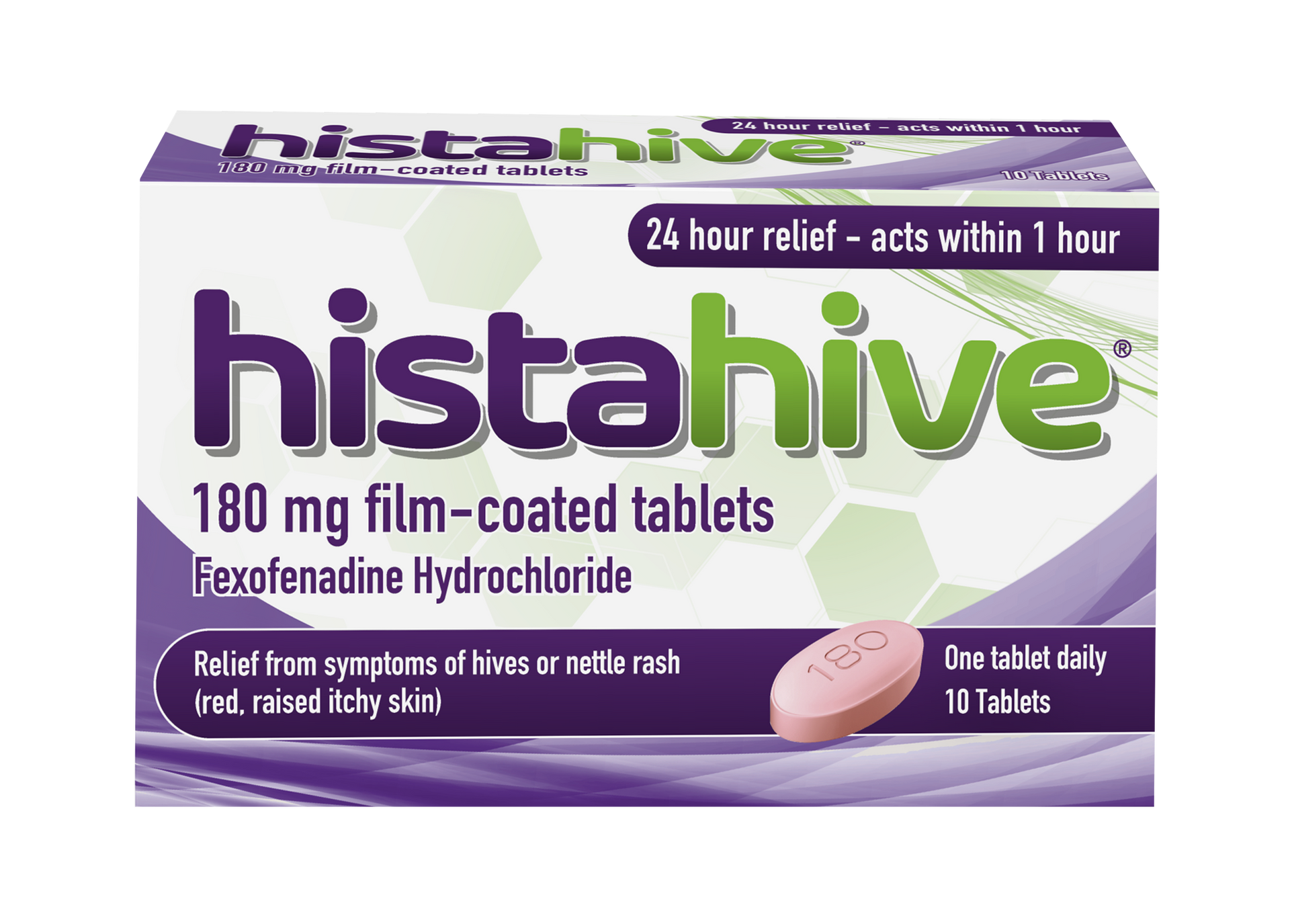 Histahive Fexofenadine 180Mg 10s | Well Pharmacy