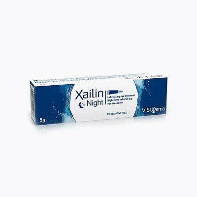 Xailin Night Lubricating Eye Ointment | Well Pharmacy