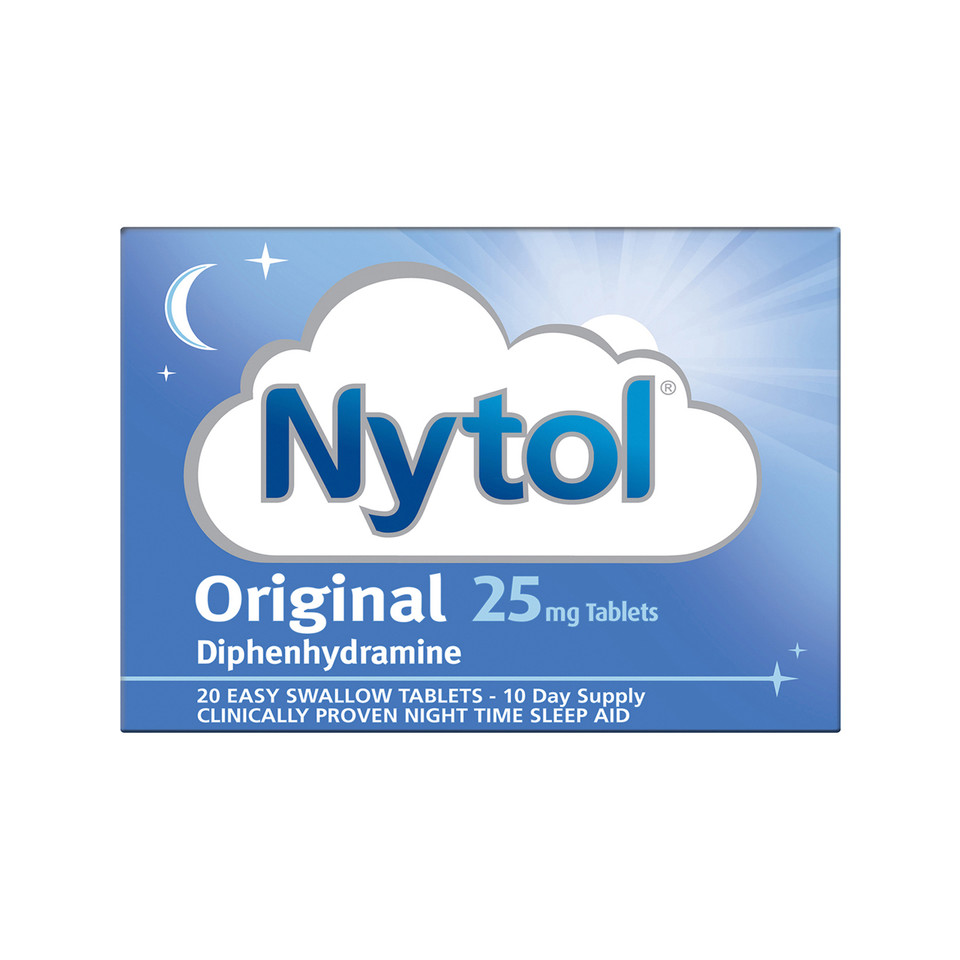 Nytol Original Sleep Aid Tablets 25mg 20s | Well Pharmacy