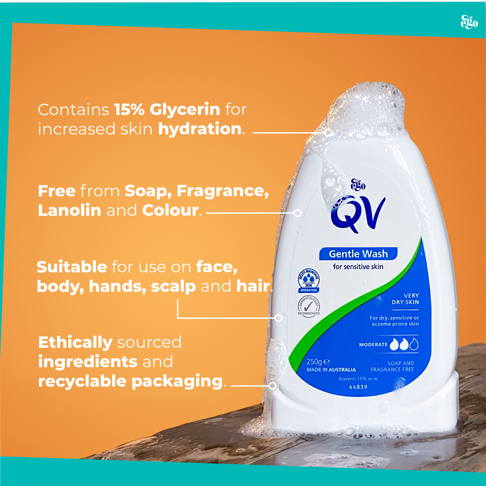 QV Gentle Wash 500g | Well Pharmacy