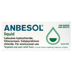 Anbesol Liquid 10ml | Mouth Ulcer Relief | Well Pharmacy