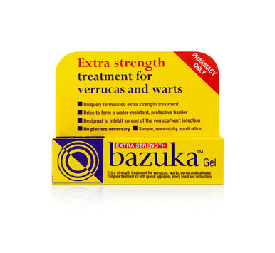 Bazuka Extra Strength Gel 5g for Warts | Well Pharmacy