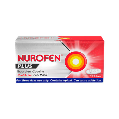 Nurofen Plus Tablets 32s | Well Pharmacy