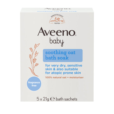 Aveeno Baby Soothing Oat Bath Soak 21g