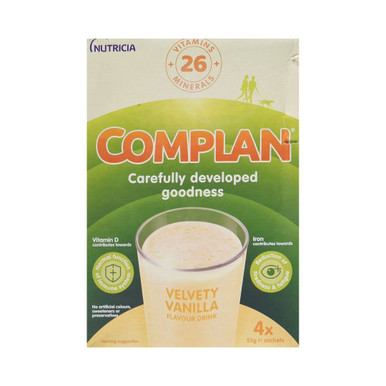 Complan Sachets Vanilla 4x55g
