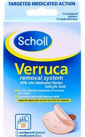 Scholl Verruca Removal Plasters 6s