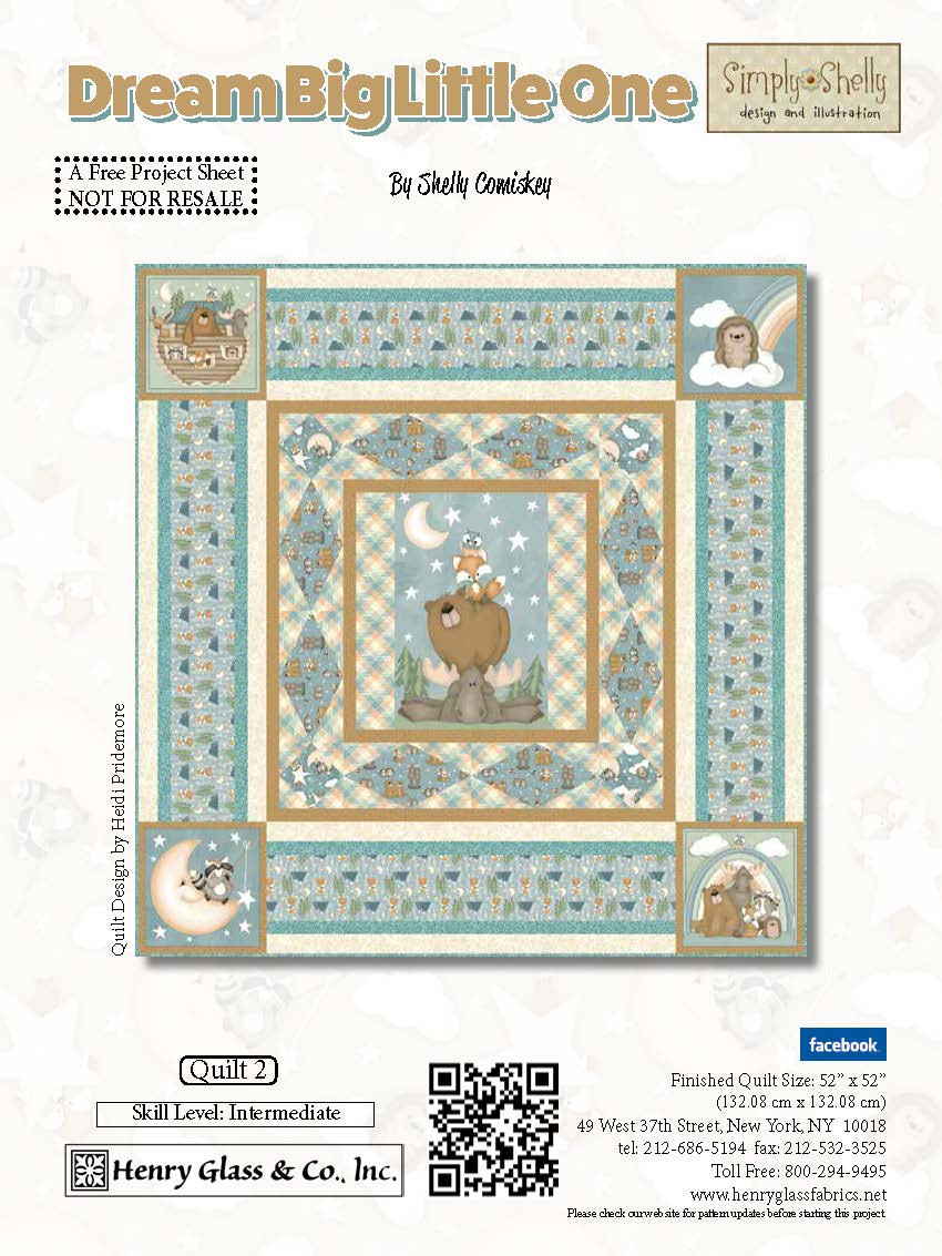 Little Ones Quilt #1 - Henry Glass Fabrics