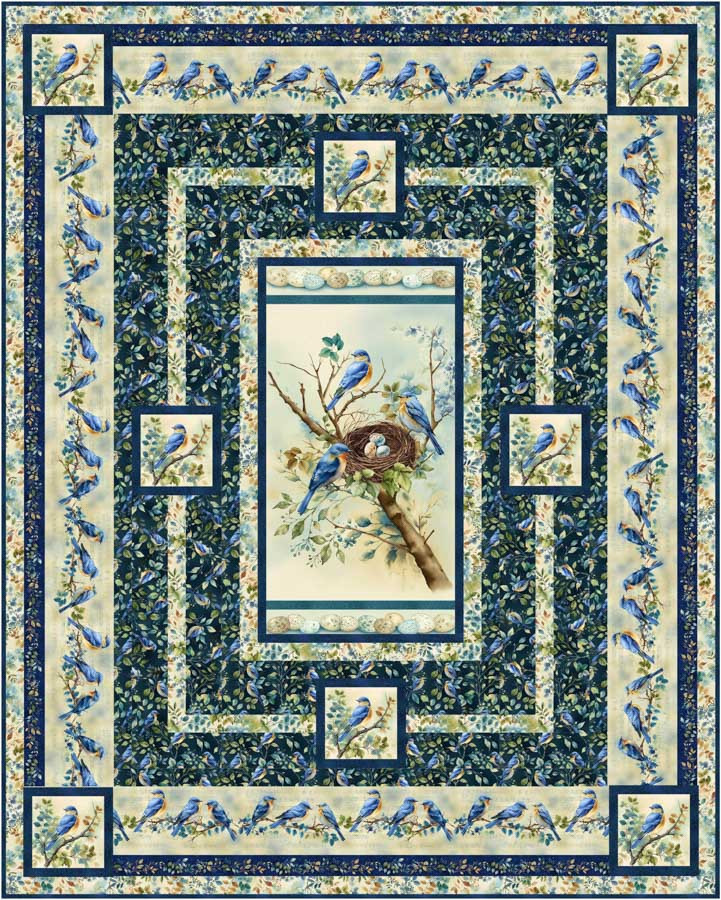 Spring Awakens Quilt #1 - Henry Glass Fabrics