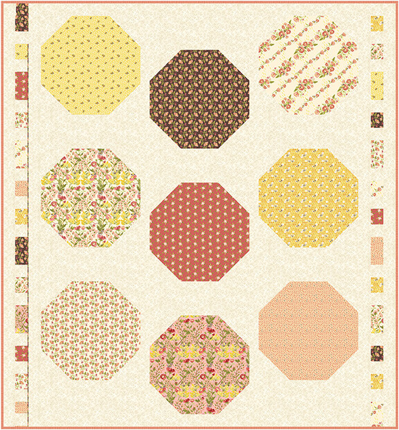 Bumble & Bloom - Bubbles Quilt - Henry Glass Fabrics