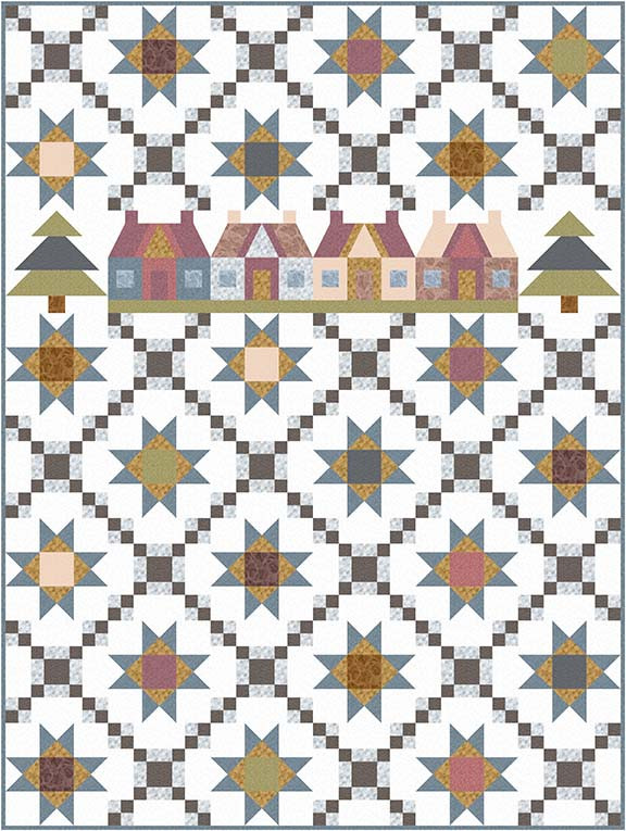 POV Blenders - Cottage Lane Quilt - Henry Glass Fabrics