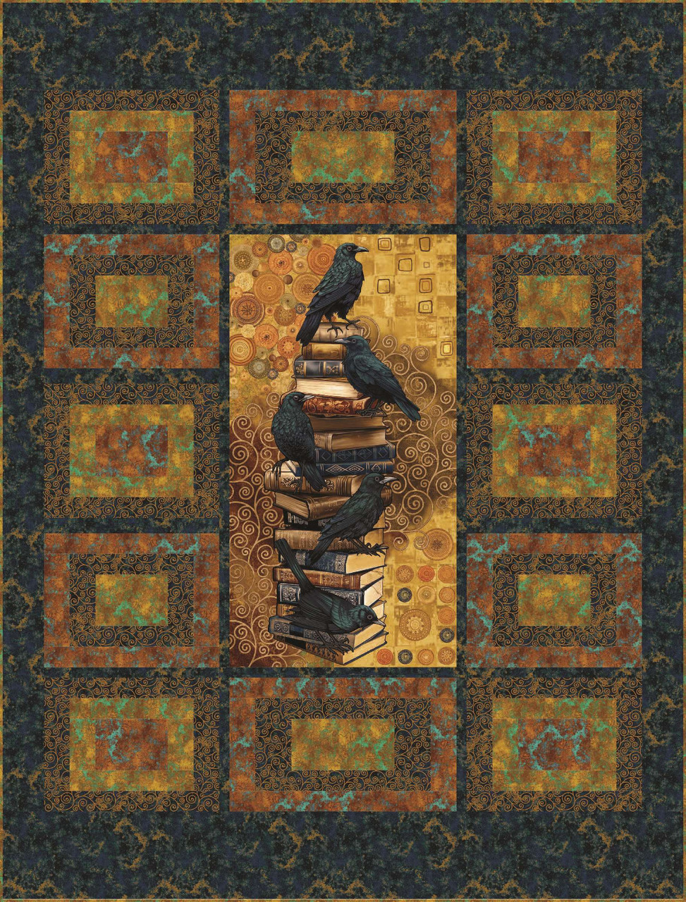 Crow-Mazing - Crow Tales Quilt - Henry Glass Fabrics