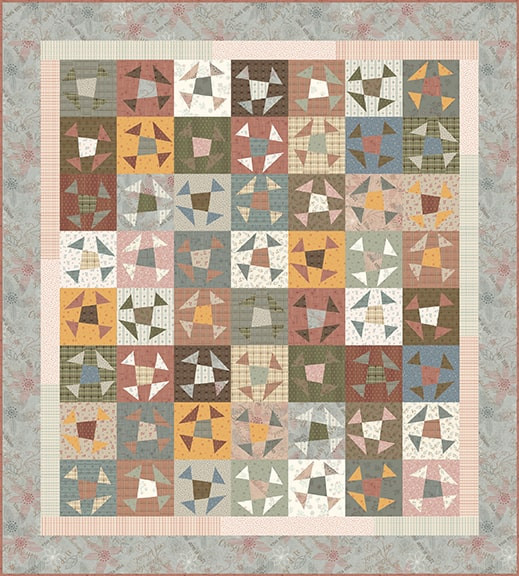 Simply Charming - Shoofly Quilt - Henry Glass Fabrics