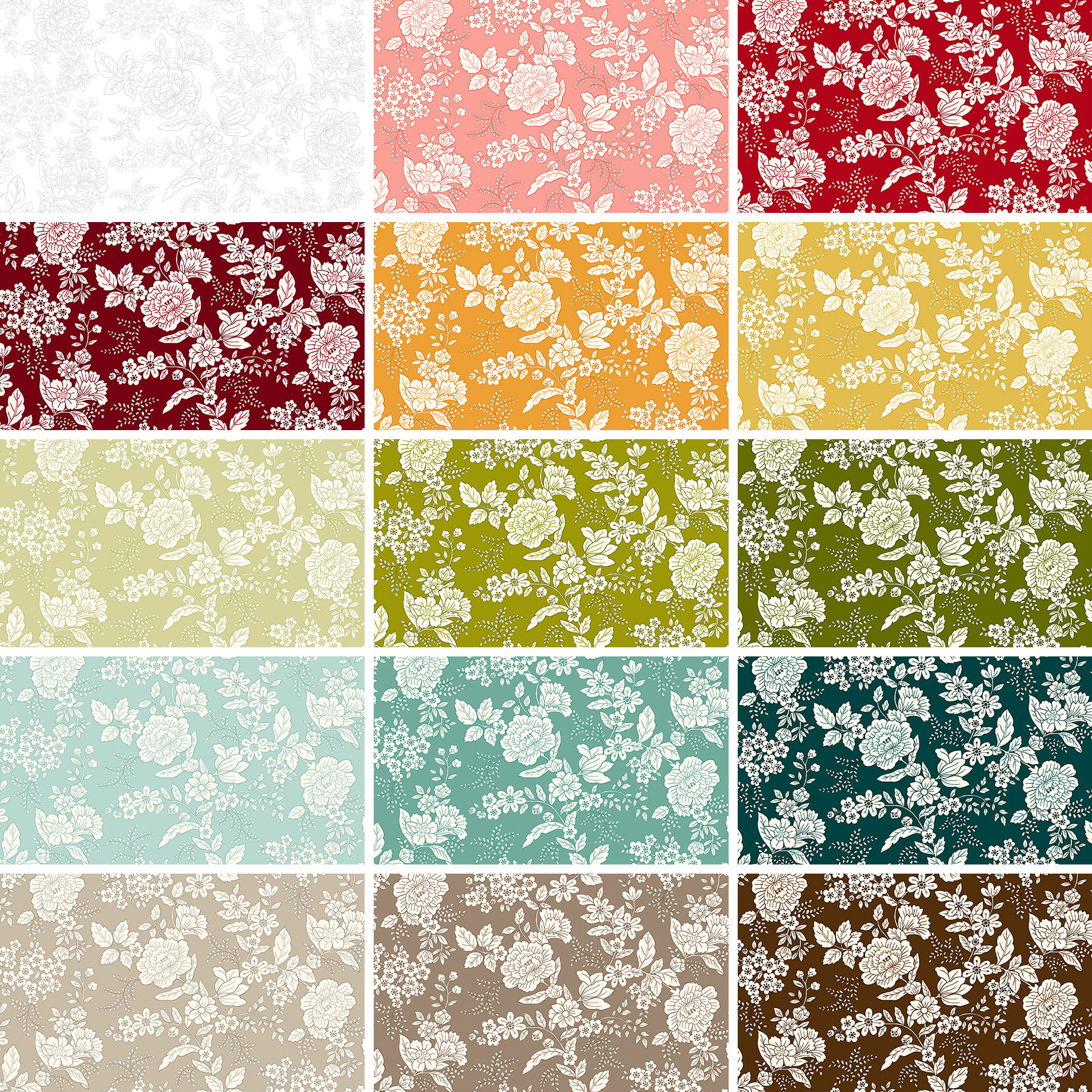 Fabric Lines - In Shops Now - Tranquility - Henry Glass Fabrics