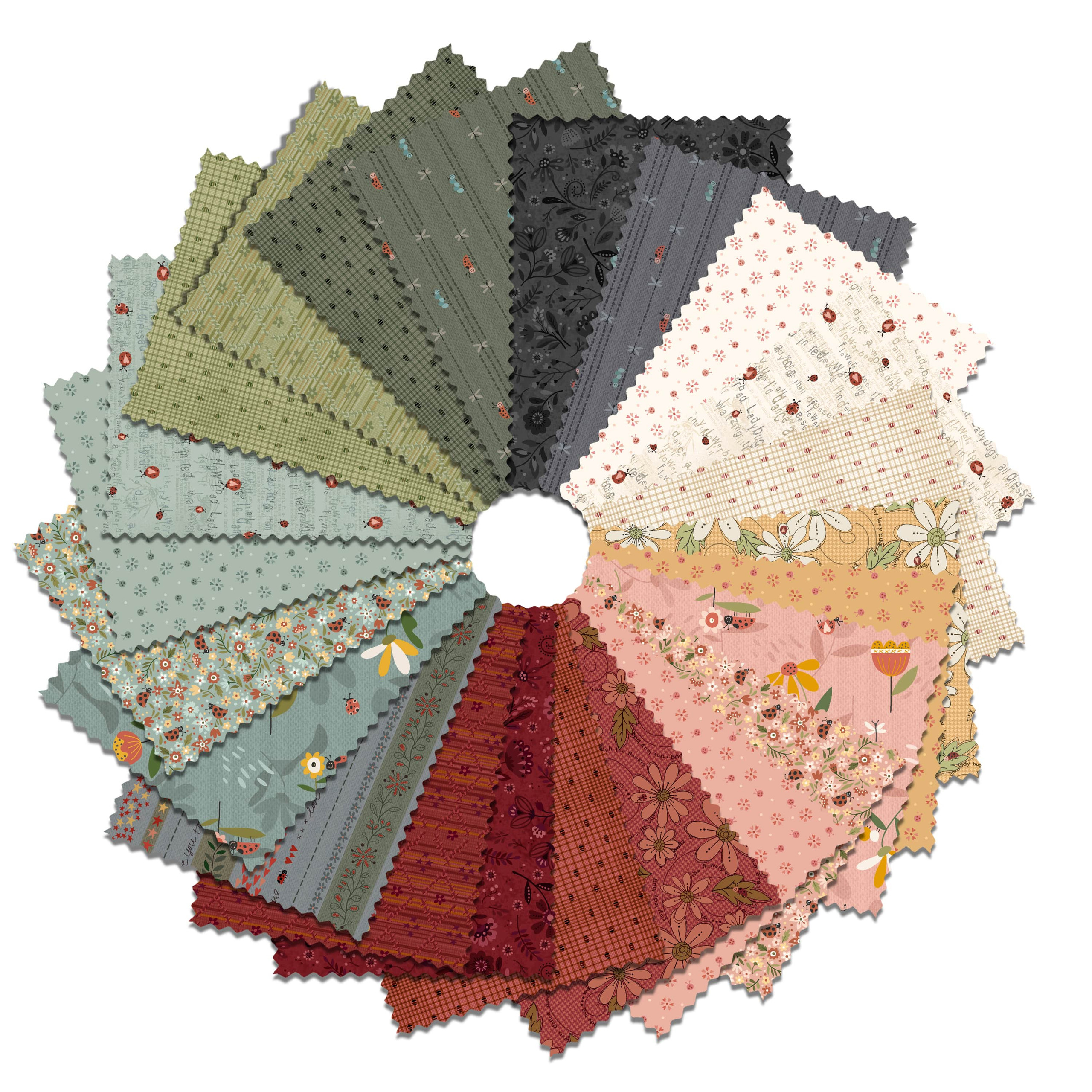 Fabric Lines - In Shops Now - Love Bugs - Henry Glass Fabrics