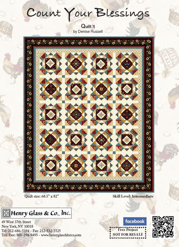 Irish Blessing Quilt #1 - Henry Glass Fabrics