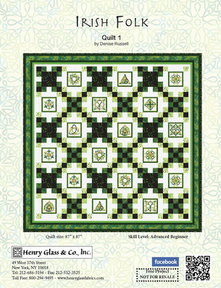 Irish Blessing Quilt #1 - Henry Glass Fabrics
