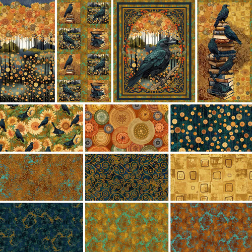 Fabric Lines - What’s New - Crow-mazing-Digital - Henry Glass Fabrics