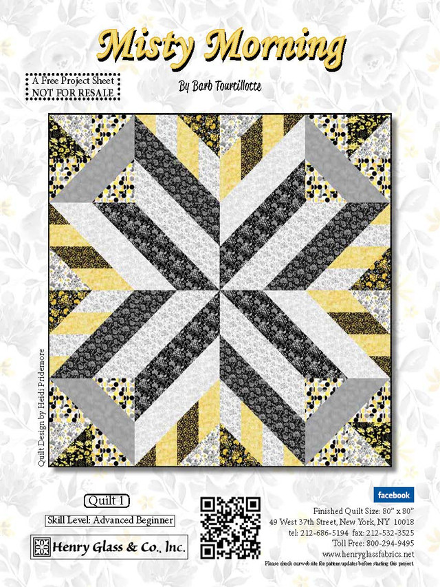 Autumn Farmhouse - Morning Star Quilt - Henry Glass Fabrics