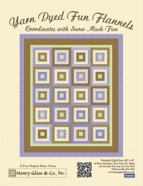 Yarn Dyed Fun Flannels , Projects, Henry Glass & Co., Inc.