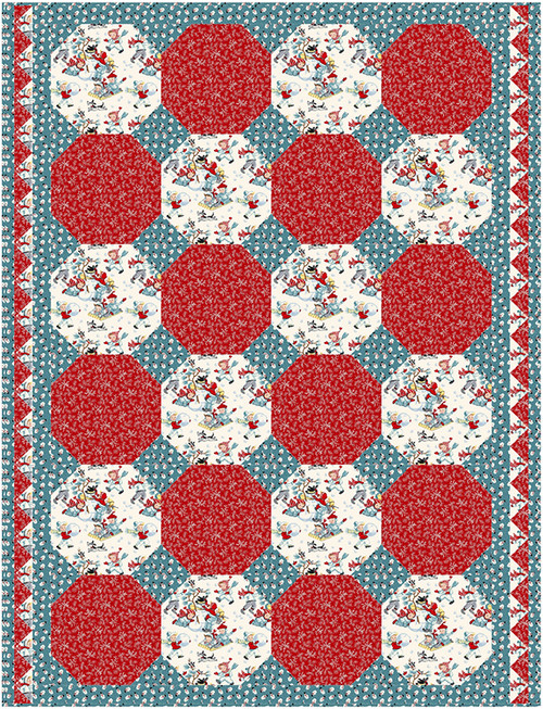 Snowball Quilt - Henry Glass Fabrics