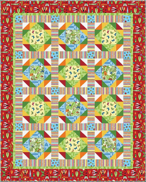 Bug, Bug, Bug Quilt #2 - Henry Glass Fabrics
