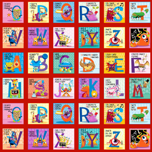 Henry Glass || Tim Read || My Very Silly Monster's ABCs