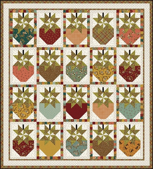 Pennyberry Farm - Berry Baskets Quilt - Henry Glass Fabrics
