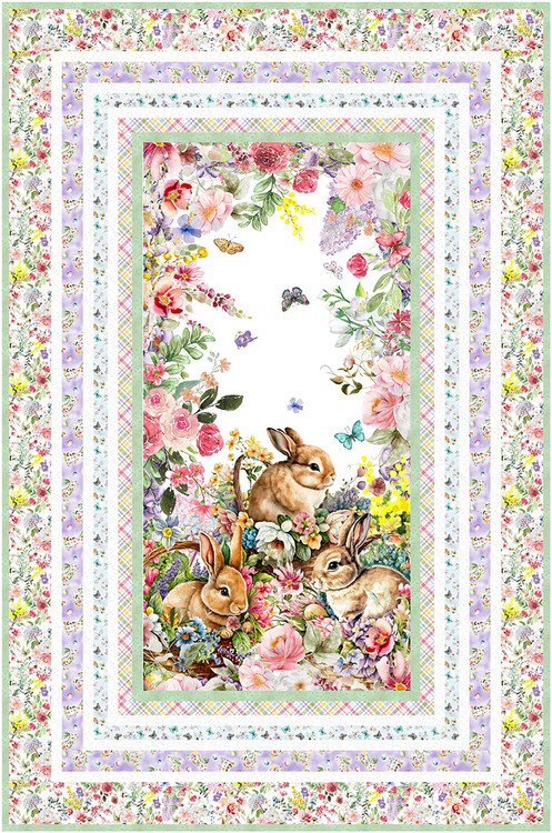 Basket Full of Blessings - Spring Surprise Wall Hanging - Henry Glass ...