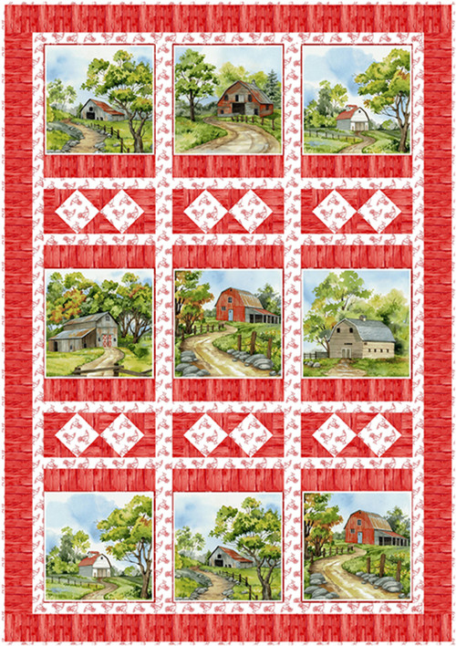 Green Acres - Rochester Quilt - Henry Glass Fabrics