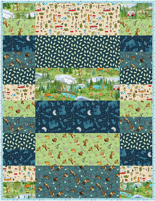 Happy Campers - Childs Play Quilt - Henry Glass Fabrics