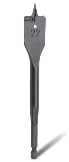 Bordo 150mm Long Spade Bits - Heavy Duty (Various Sizes)