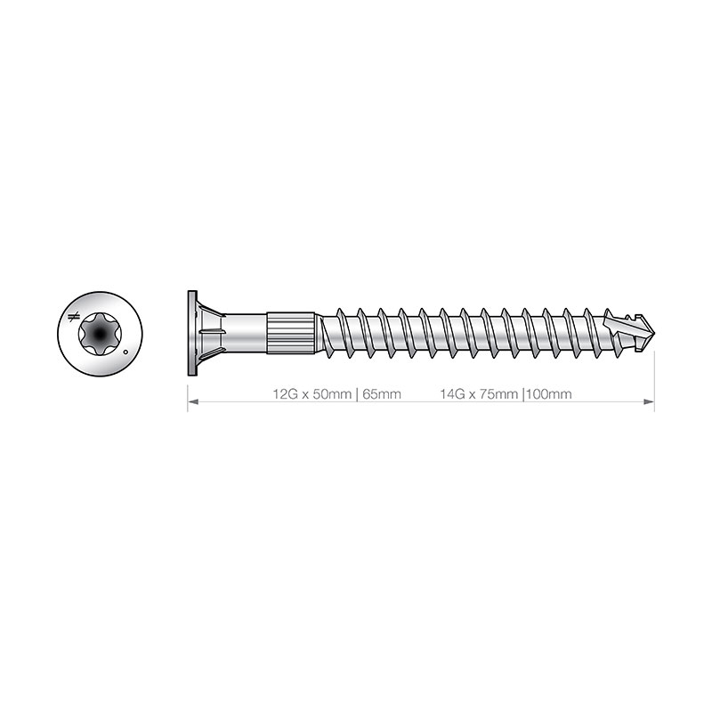 Simpson Strong-Tie DSD Deck-Drive™ Decking Screw