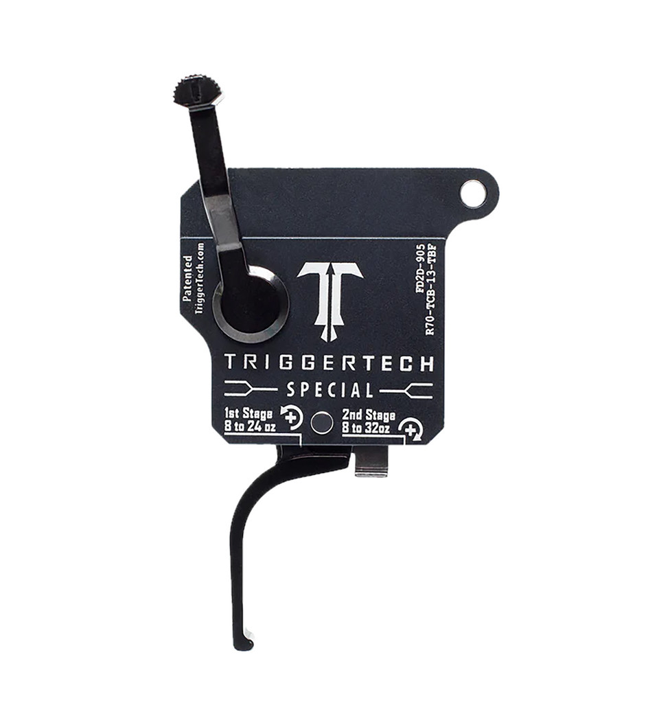 TriggerTech R70TCB13TBF Special Two-Stage Flat Trigger with 1-3.50 lbs ...